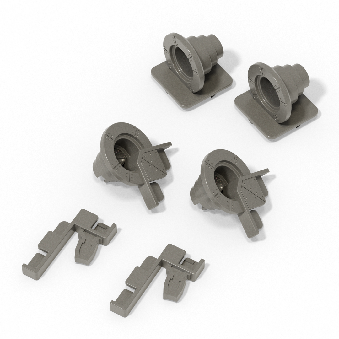 Assorted Plastic Parts – Upper Story CA